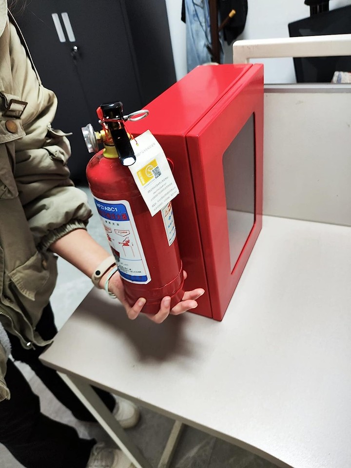 Fire Escape Ladder with Cabinet - Wall Fixed Fire Ladder & Box for Fire ...