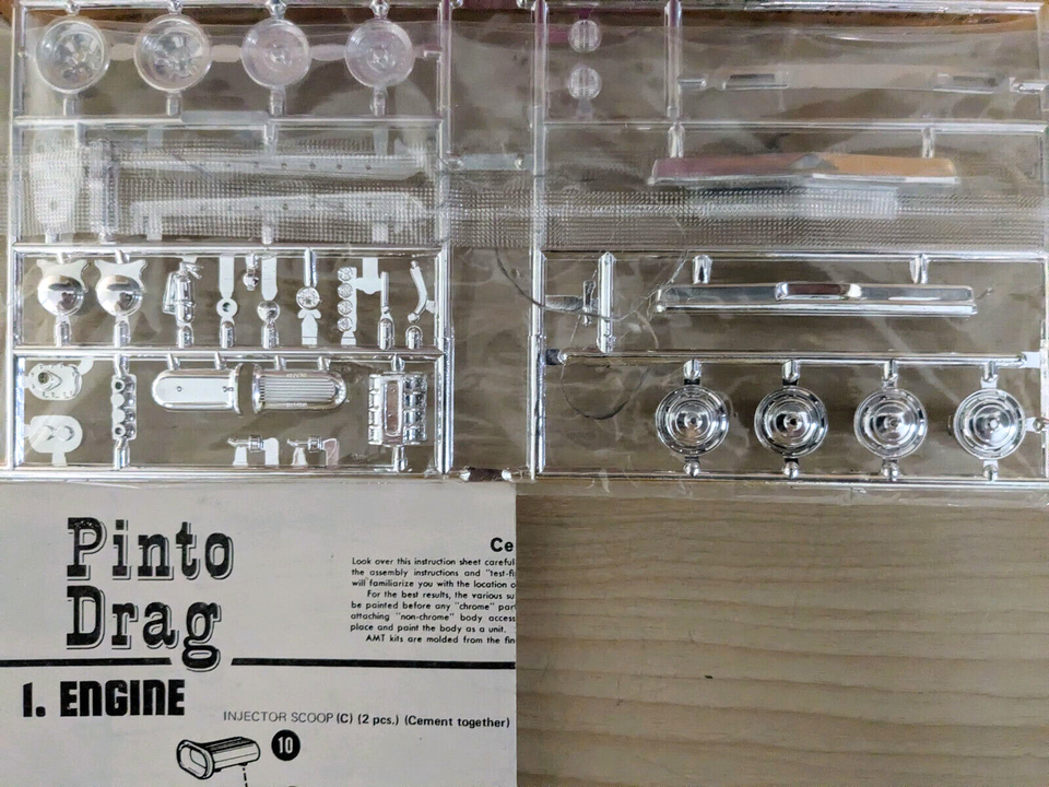 *LNIB! *RARE *ORIGINAL VINTAGE AMT NEW FORD PINTO DRAG GASSER KIT ...