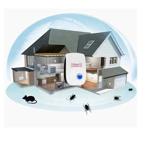 6 pcs Ultrasonic Pest Repeller Control Electronic Repellent Mice Bug ...