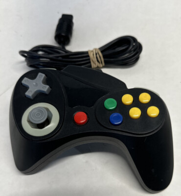 Nintendo 64 N64 Super Pad Plus Controller Black Pre owned | eBay