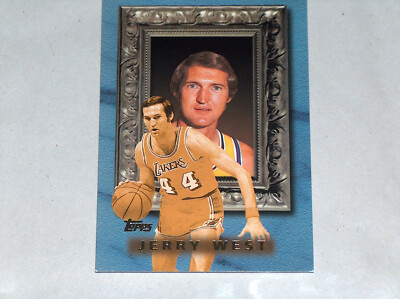 1999 Topps CL8 Jerry West Los Angeles Lakers Classic Collection NBA ...