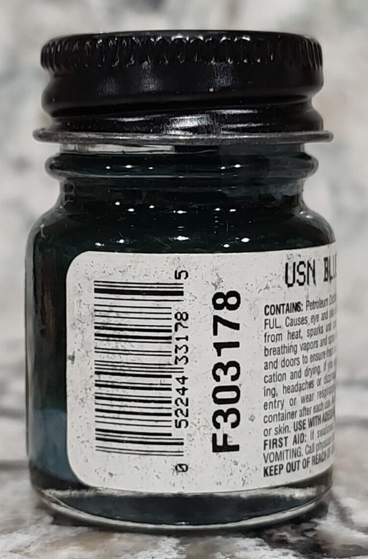 FLOQUIL ENAMEL MODEL HOBBY PAINT - MILITARY COLORS .5 oz - US NAVY USN ...