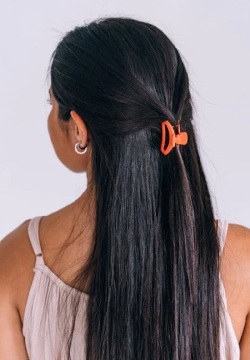 TELETIES Open ATLANTIS- Turquoise Tiny Hair Clip|Small Clip|Unbreakable ...