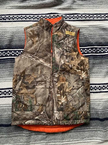Carhartt Reversible Hunting Vest Youth Size L NWOT | eBay