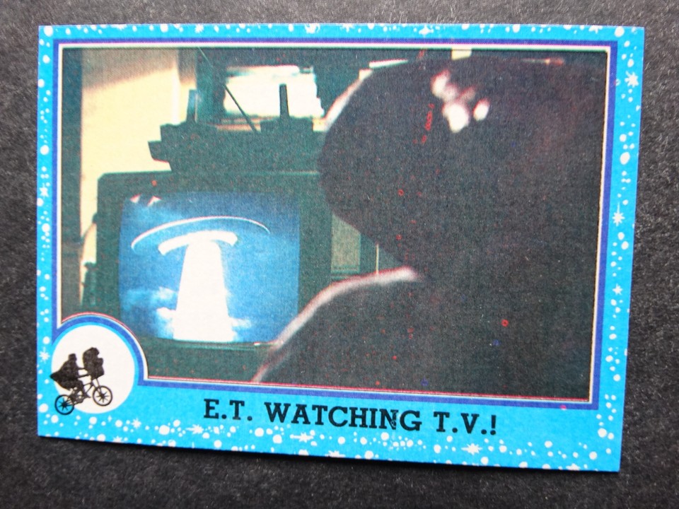 1982 Topps E.T. The Extra Terrestrial Trading Card Complete Your Set U ...