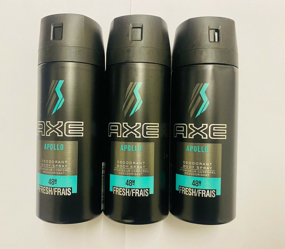 3 x Axe ( Lynx) Deodorant Body Spray 150ml Marine Musk Africa Peace ...