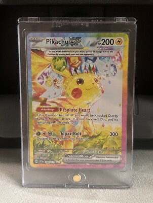 Pikachu EX 238/191 Special Illustration Rare Pokemon Surging Sparks NM ...