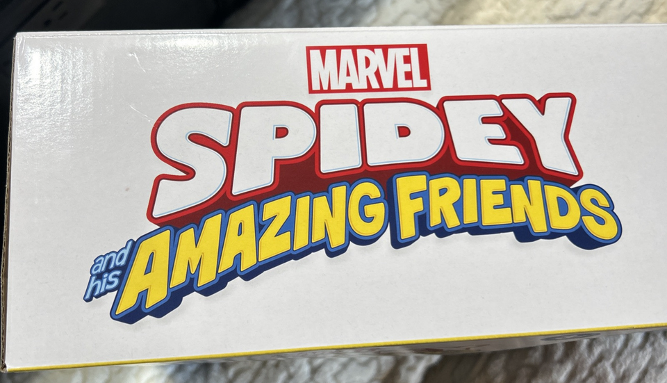 NEW SPIDEY AND HIS AMAZING FRIENDS Marvel Web-Quarters Playset w Lights ...