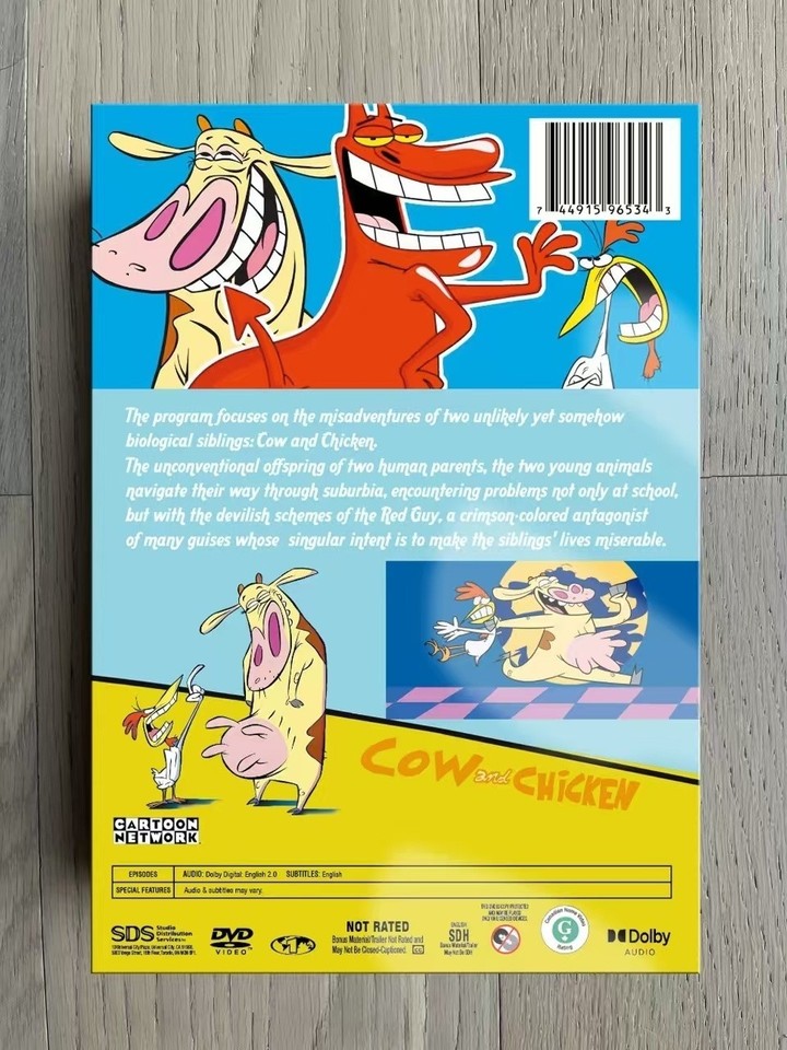 cartoon network Cow And Chicken complete series seasons 1-4 us DVD | eBay