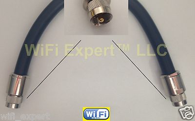 TIMES® 170' LMR600UF Antenna Jumper Patch Coax Cable PL-259 Conect CB ...