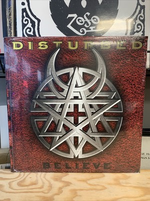 2015 Disturbed Believe Vinyl Black LP SEALED! NEW! | eBay
