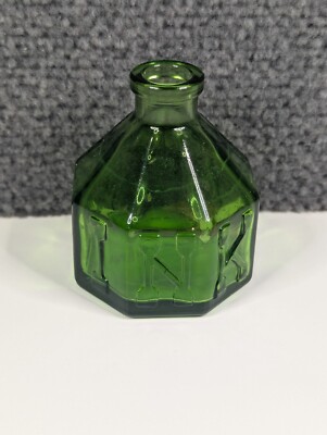 Vintage Excellent Green Ink Bottle; Wheaton, New Jersery Approximately ...