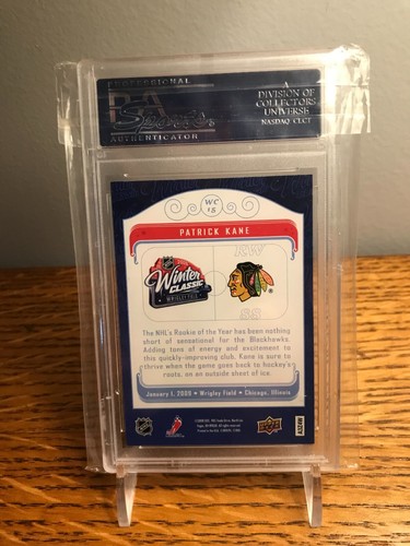 2008 Upper Deck Patrick Kane Winter Classic card #WC15 graded PSA 9 ...