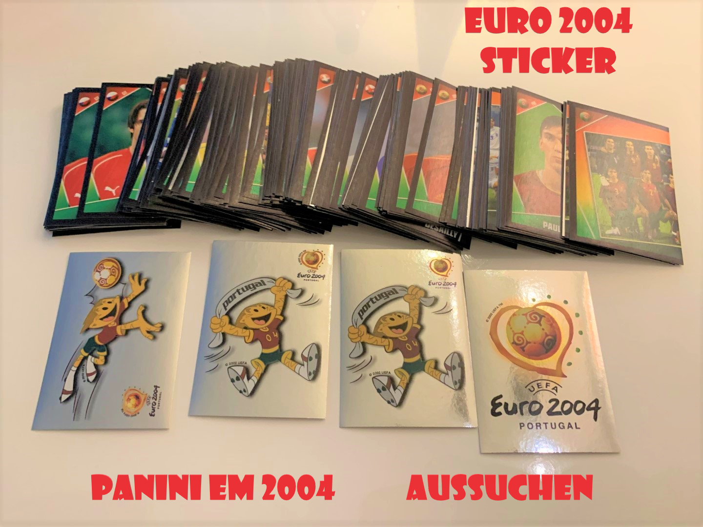 Panini EURO 2004 EM 2004 Sticker Aufkleber Aussuchen ...
