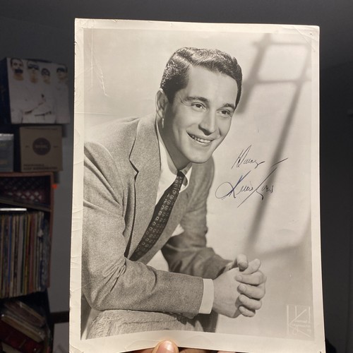 Perry Como Signed 8x10 Photo Signature Vintage Autographed / Young ...