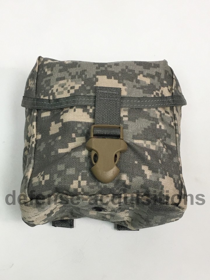 NEW USGI Padded Large Utility Pouch ACU IFAK MOLLE First Aid Pouch w/ 2 ...