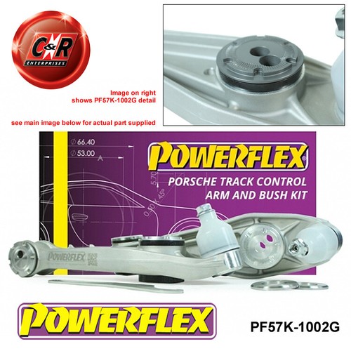 Powerflex Black Track Control Arm & Bush Kits Adj for 911 991 12-19 ...