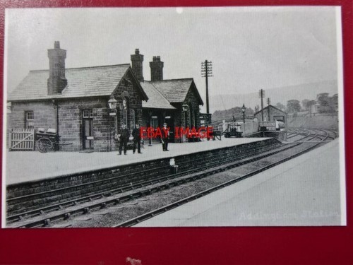 PHOTO DARKROOM - ADDINGHAM RAILWAY STATION 1988 (2) BOLTON ABBEY ...