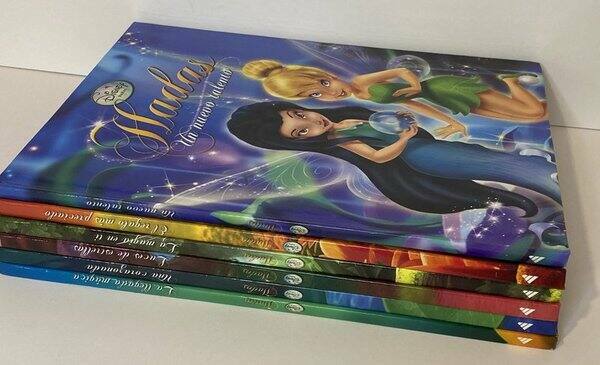 Disney Hadas Tinkerbell Fairies in Spanish Lot of 6 Hardcover Books | eBay