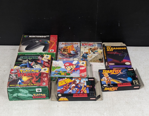 Nintendo NES/SNES/N64 Empty Game Boxes-Wholesale | eBay