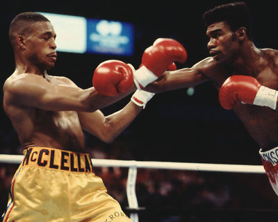 GERALD McCLELLAN 8X10 PHOTO BOXING PICTURE RING ACTION | eBay
