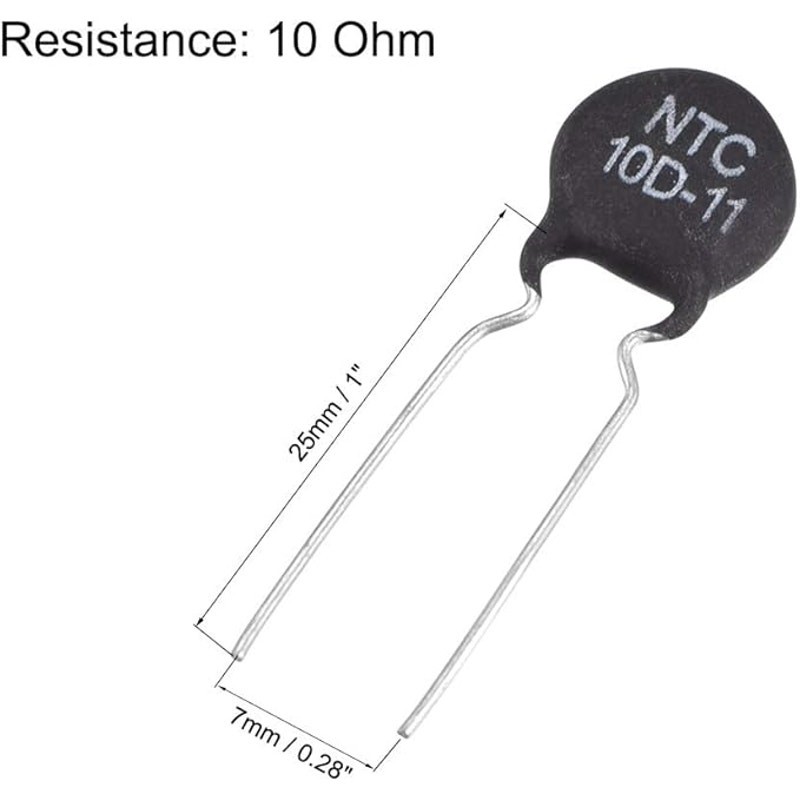 NTC Thermistor Resistors Inrush Current Limiter Temperature Sensors ...