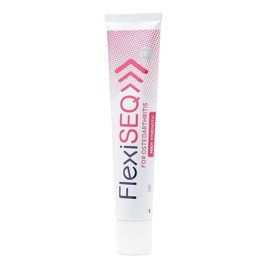 3X FlexiSEQ Max Strength For Osteoarthritis Joint Pain Relief Gel - 50g ...