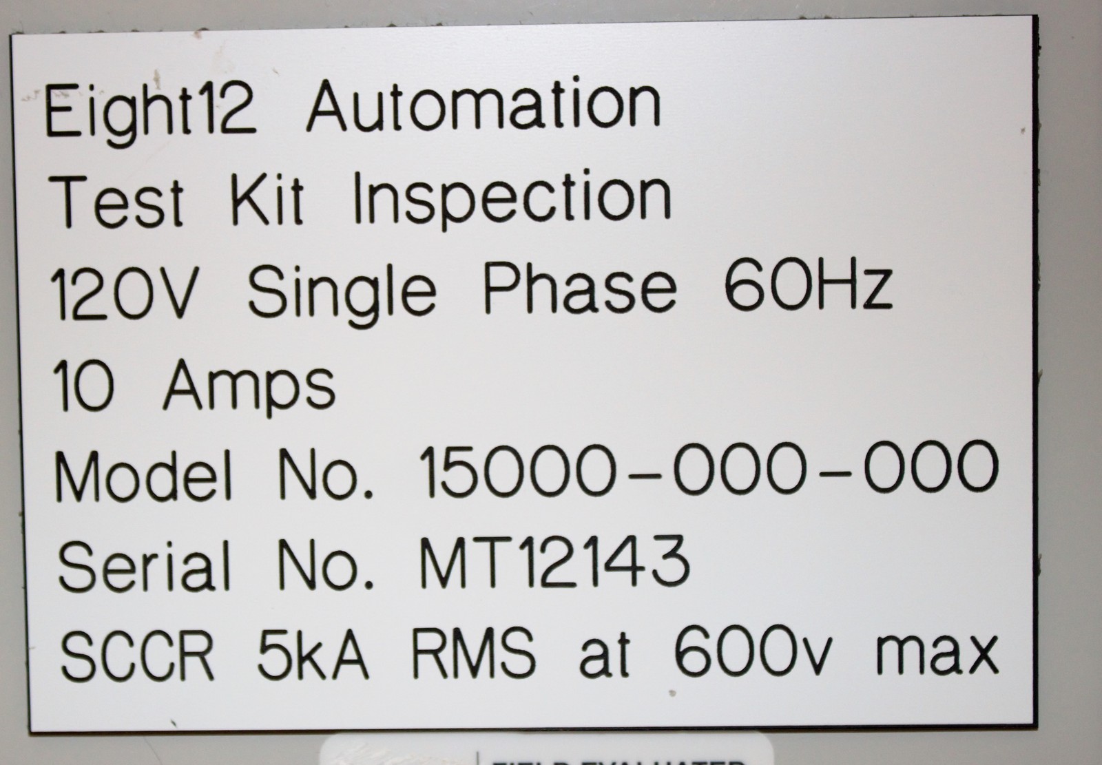 MesaBiotech 15000-000-000 Analytical Inspection Booth Automated QC ...
