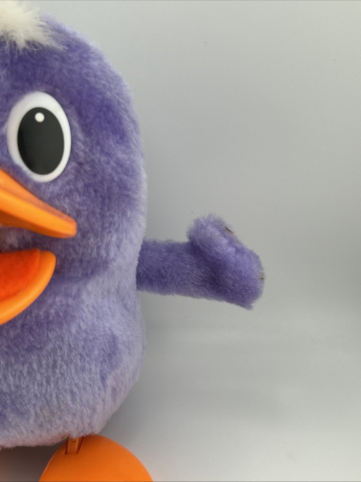 RARE Vintage 1989 Purple Walking Duck IWAYA CORP Japanese Toy Doesn’t ...