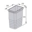 Kitchen Replacement Inner Waste Bins ONLY Capacity: 5.5 - 42 litres of ...