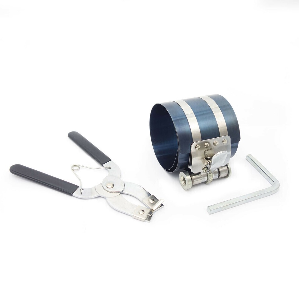 Quick Release Engine Piston Ring Ratchet Type Compressor Clamp 53mm ...