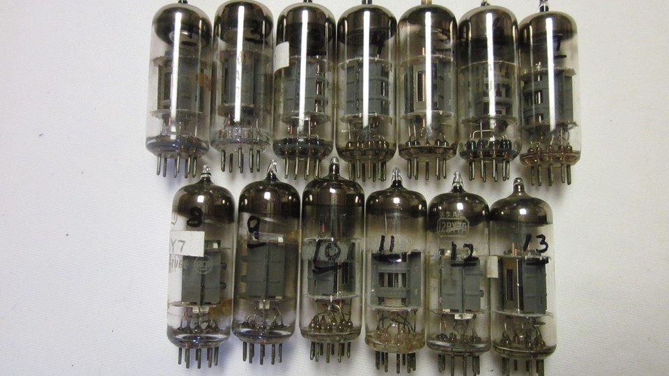 12BY7 - 12BY7A Black or Gray plate tubes assorted brands | eBay