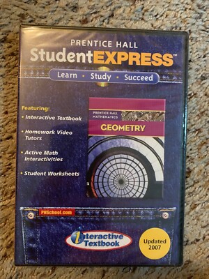 Prentice Hall Mathematics, Geometry : StudentEXPRESS (CD-ROM) NEW ...