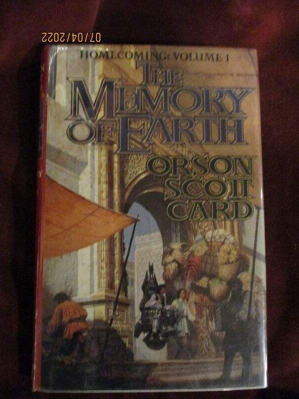 Orson Scott Card - HOMECOMING: THE MEMORY OF EARTH - 1st 9780312930363 ...