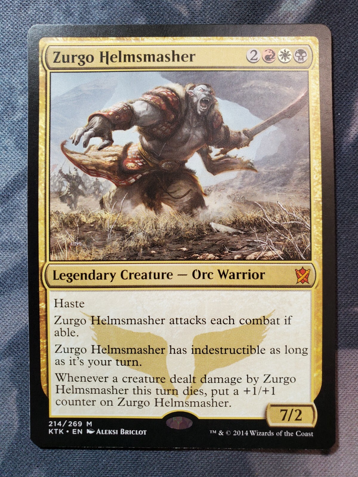 KTK - M - M - Zurgo Helmsmasher (NM+) ("^": See Description) | eBay