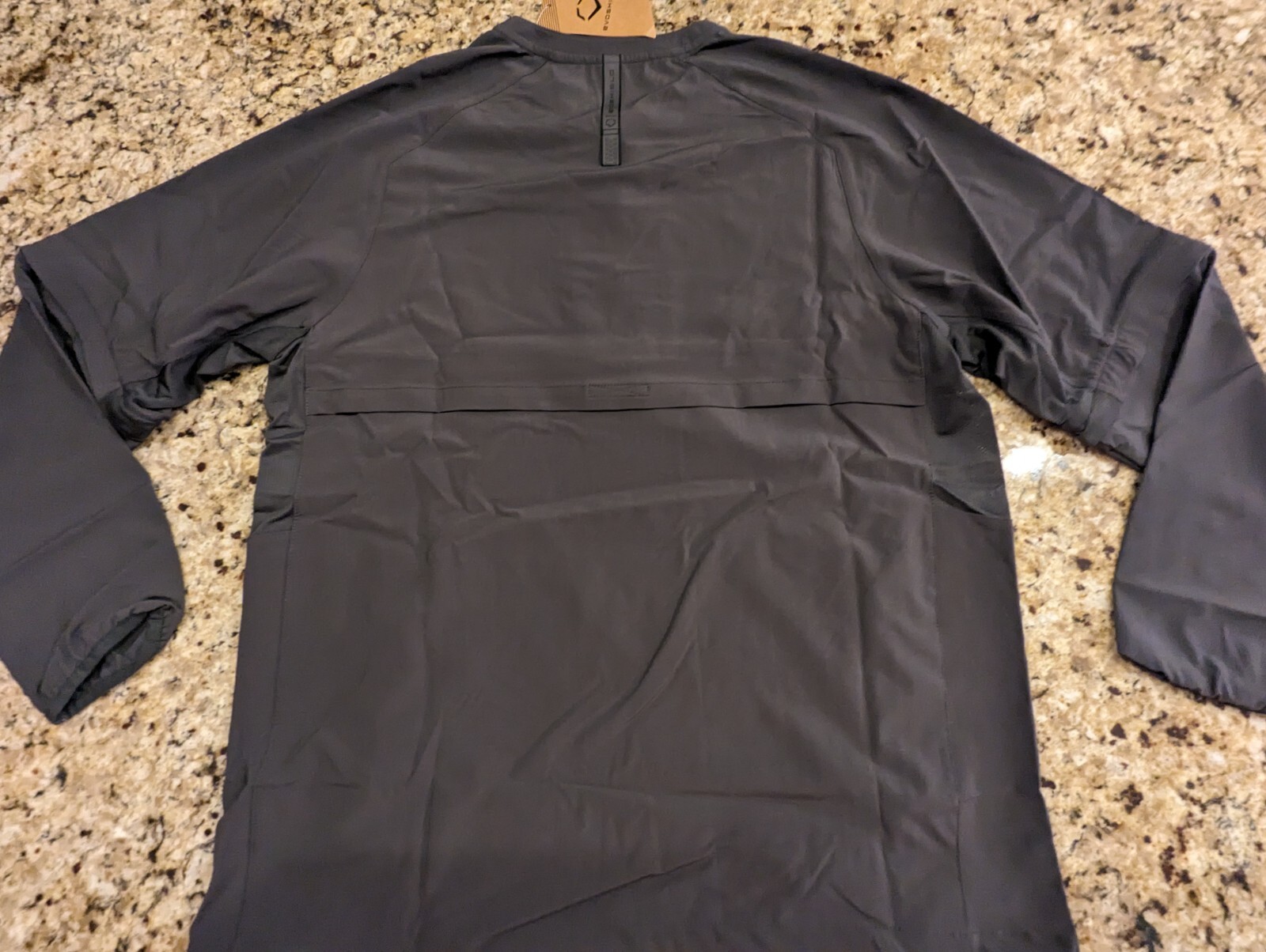 Evoshield Men's Impak LongSleeve BP Batting Practice Jacket Charcoal ...