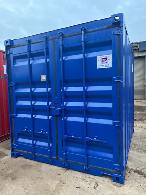 10FT DOUBLE DOOR USED SHIPPING CONTAINER - - Yorkshire | eBay UK