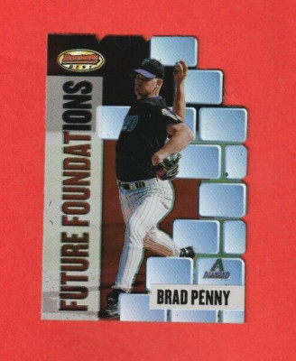 1999 Bowman's Best FUTURE FOUNDATIONS MACH III # FF8 Brad Penny D-Backs ...