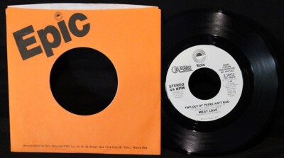 Meat Loaf-Two Out Of Three Ain't Bad-Short/Long Vers-Epic 8-50513-VTG ...