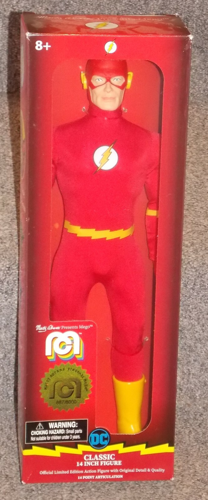 DC MEGO The Flash 14 inch Action Figure New In The Box | eBay