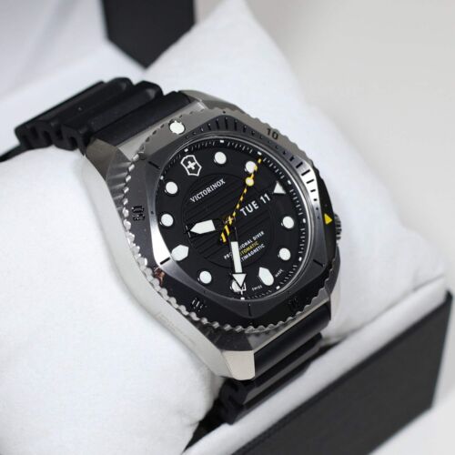 Victorinox Dive Pro Men's Automatic Stainless Steel Rubber Strap Watch ...