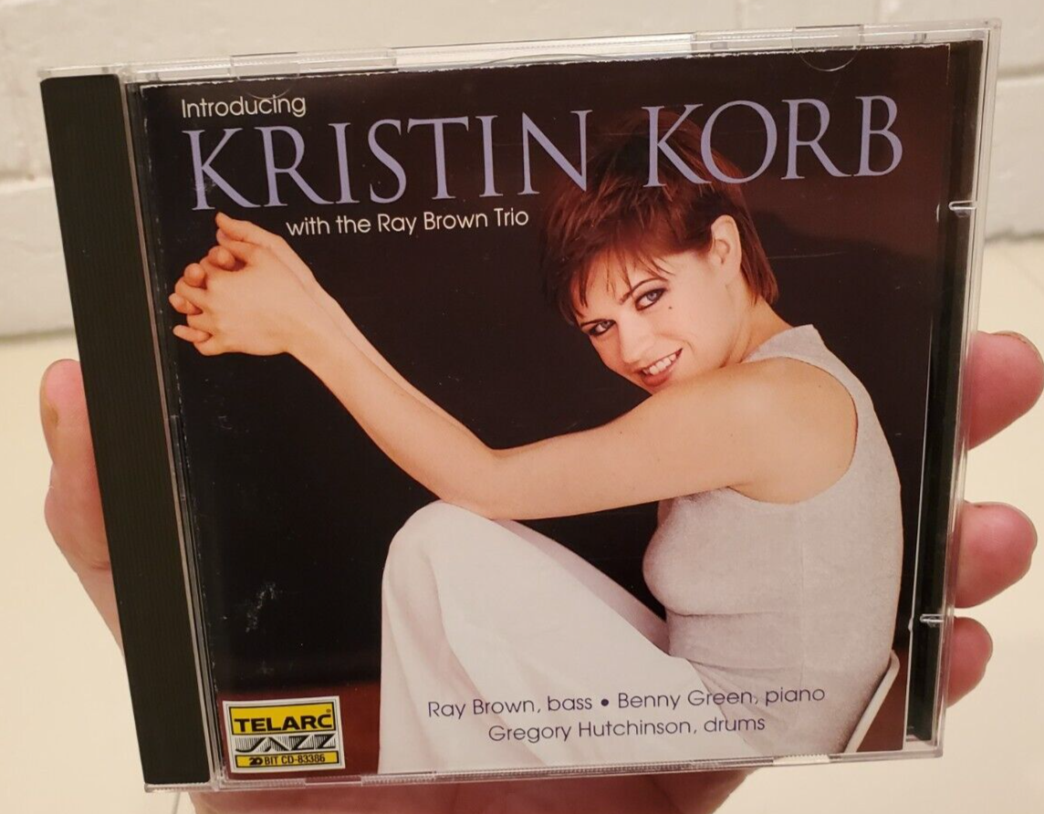 Introducing KRISTIN KORB Ray Brown Trio CD TELARC JAZZ 1995 90s Promo ...