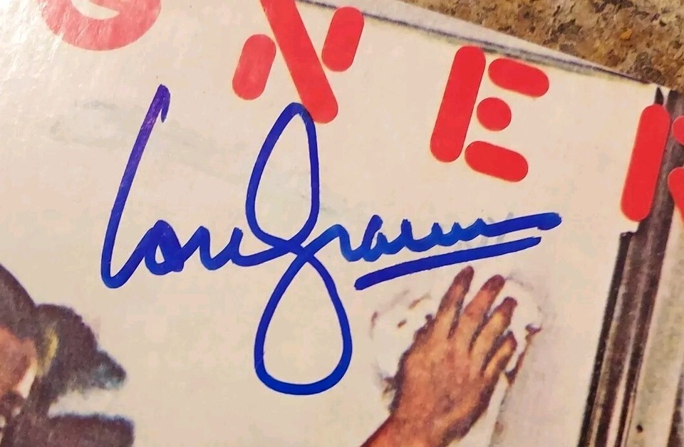 Foreigner ~ Head Games 1979 Album Hand Signed By Lou Graham And Mick ...