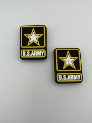 US Army US Military Armed Forces Veteran for Crocs Shoe Charms - 2 ...