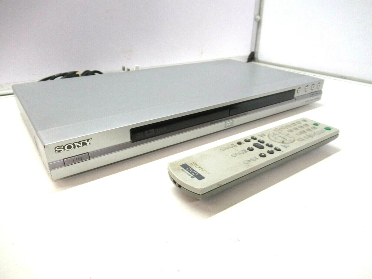Sony Dvd Player Silver