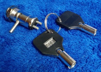 Security Key Switch ON/OFF Mechanical & Electronic double function lock ...