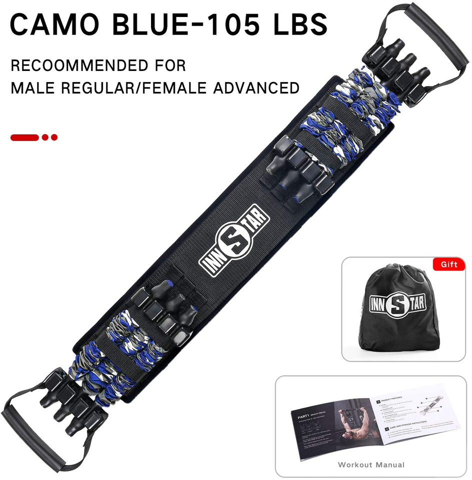 Innstar Adjustable Push up Bench Press Resistance bands for Home ...