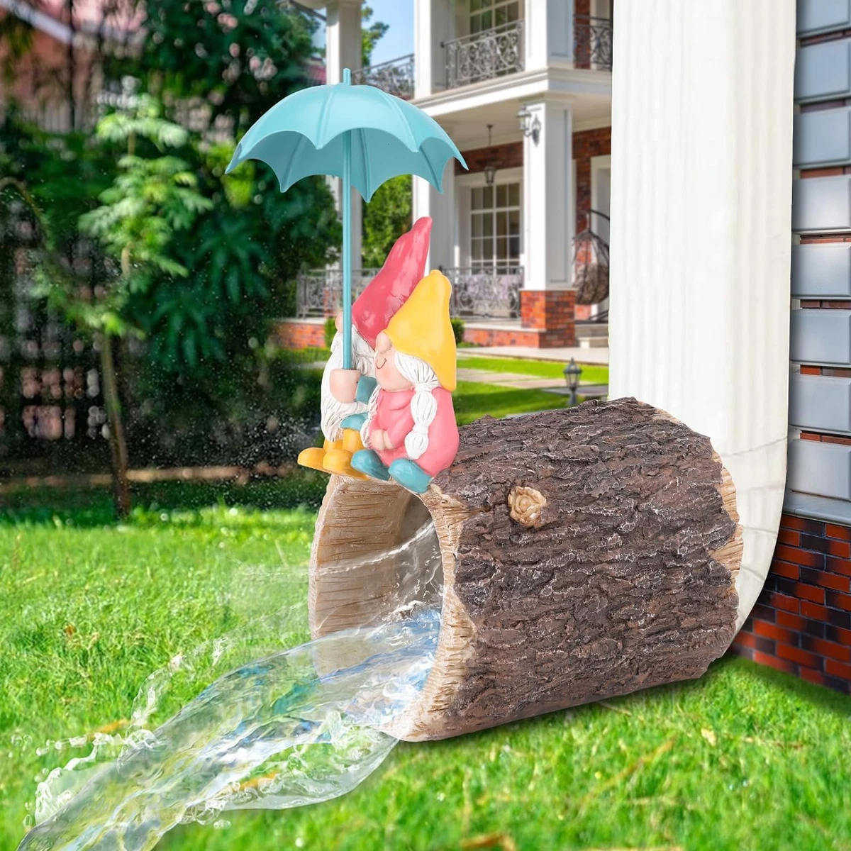 Decorative Gutter Downspout Splash | Shelly Lighting