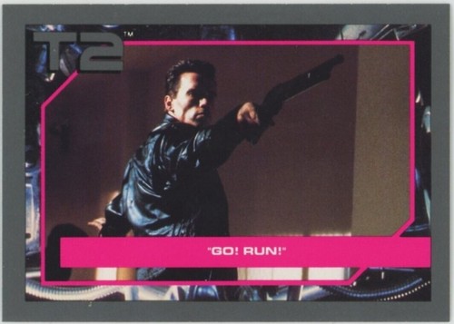 1991 Impel Terminator 2 Go Run Arnold Schwarzenegger #44 | eBay