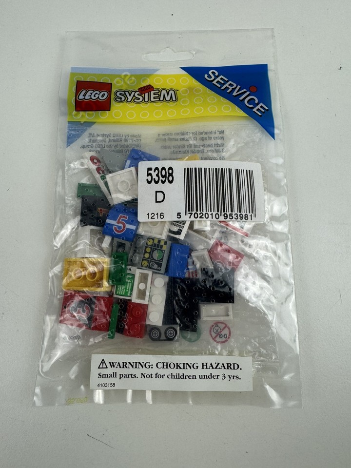 Lego 5398 Lego System Service Vintage 1995 5398 Sealed | eBay